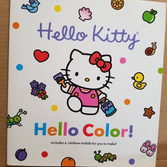 Hello Kitty | Other | Hello Kitty Hello Color Picture Hardcover Book By ...